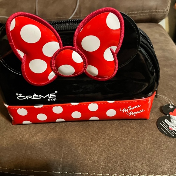 MAC Cosmetics | Bags | Red White Polka Dot Minnie Mouse Mac Bag | Poshmark